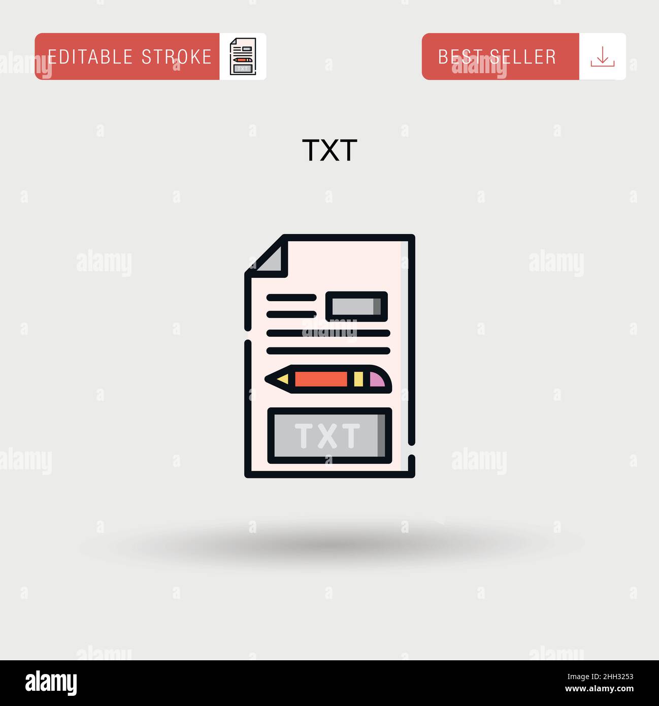 Icona txt immagini e fotografie stock ad alta risoluzione - Alamy