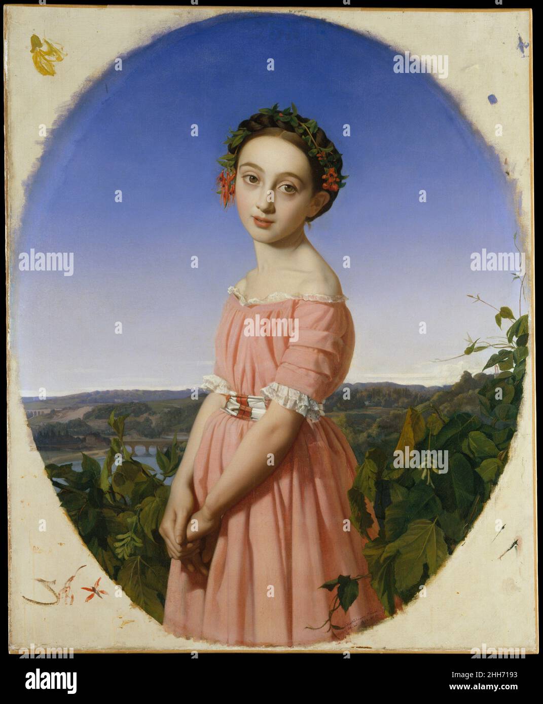 Faustine Léo (1832–1865) 1842 Henri Lehmann il francese Lehmann eseguì ...
