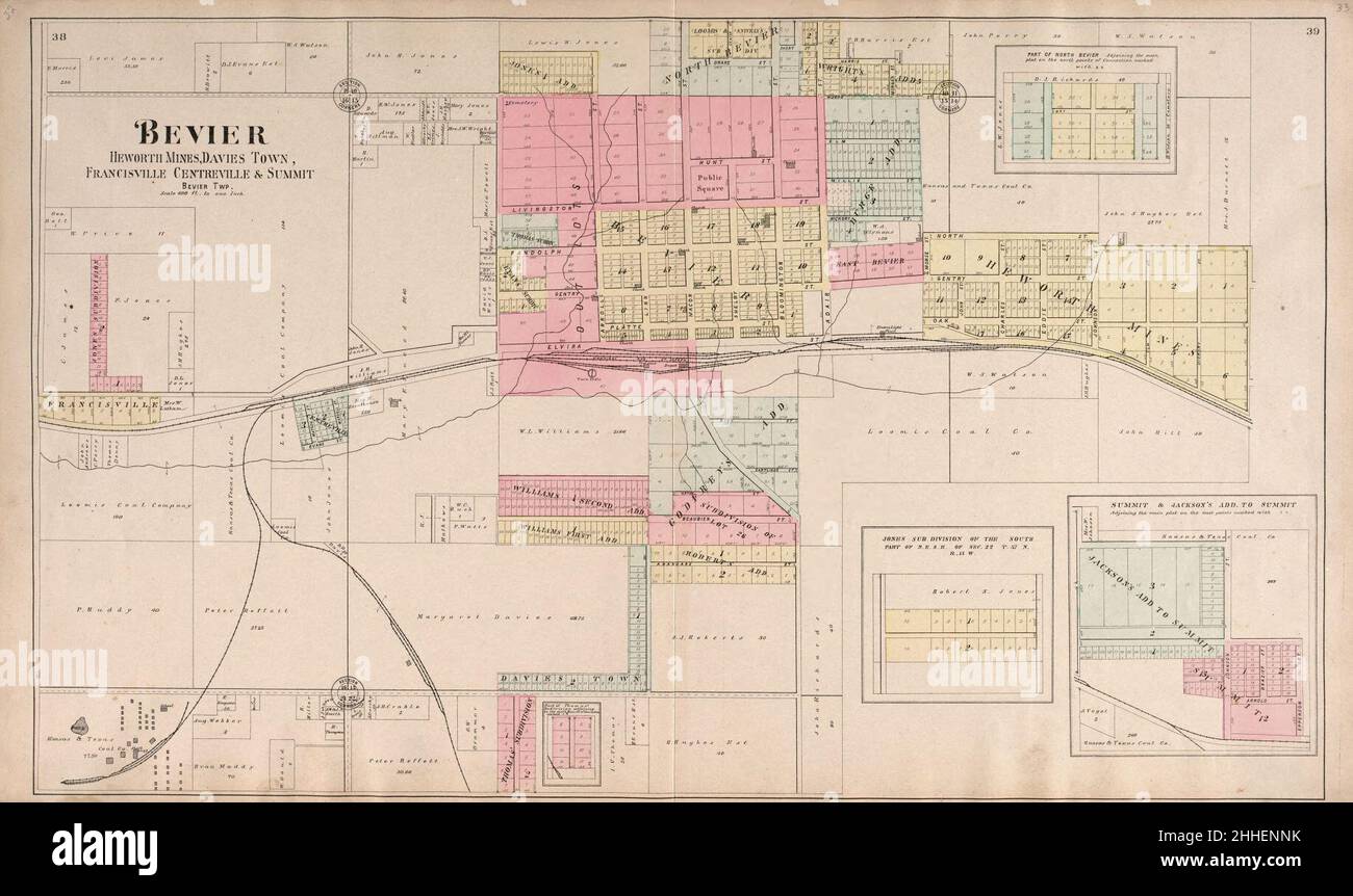 Standard atlas of Macon County, Missouri - incluso un libro plat dei ...
