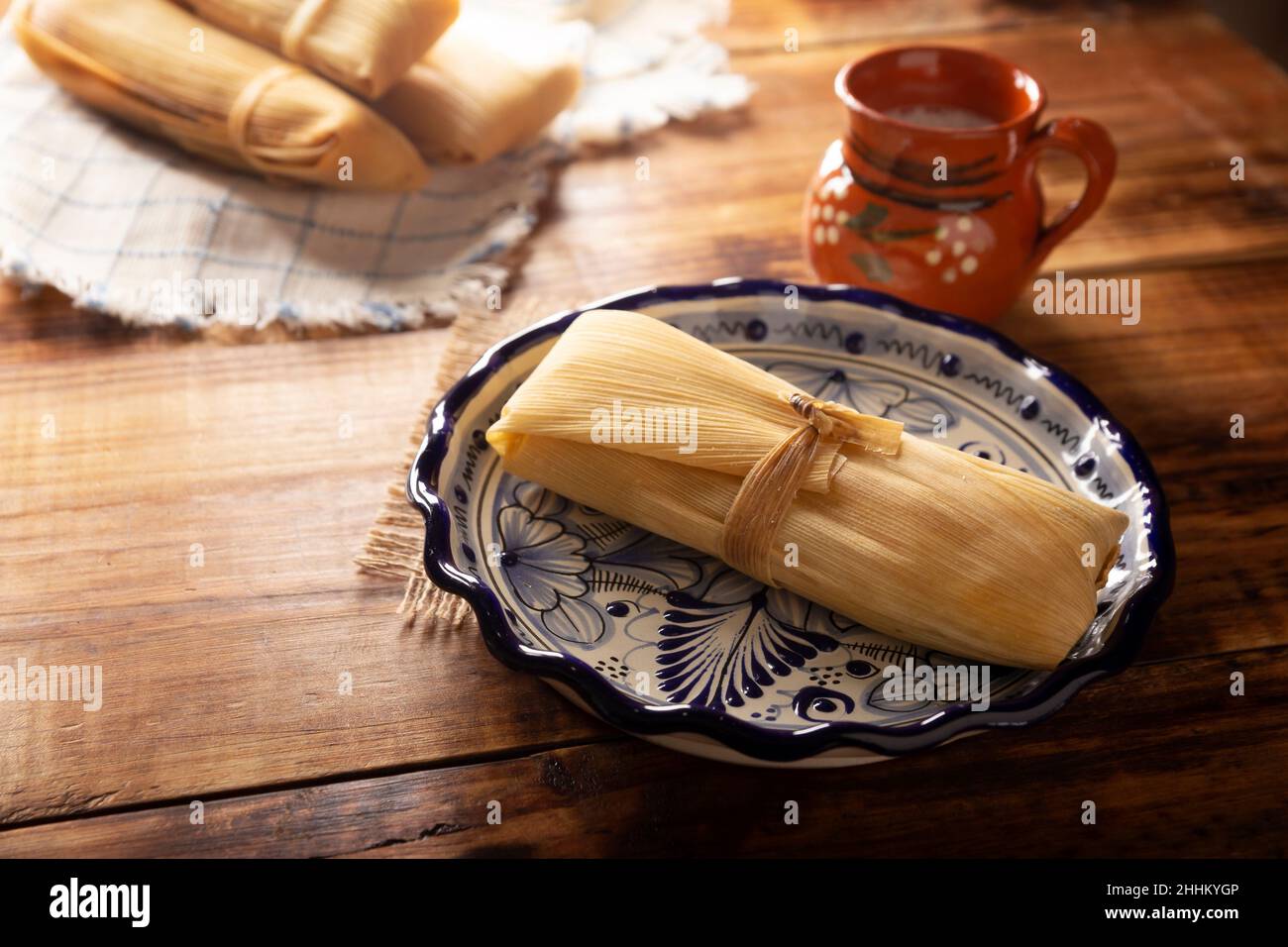 Tamales. Piatto prehispanico tipico del Messico e di alcuni paesi dell ...