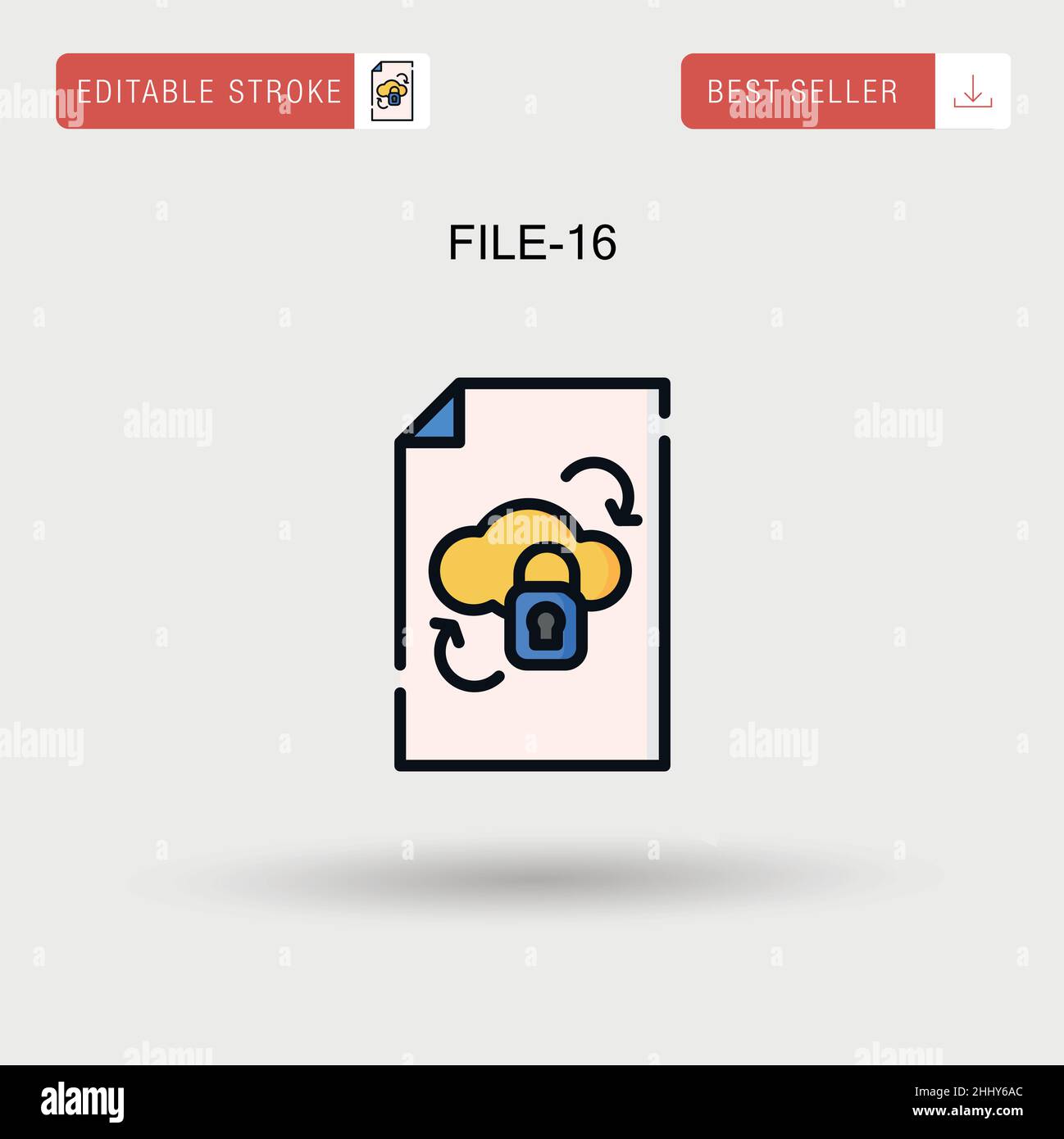 Icona del tipo di file Immagini Vettoriali Stock - Alamy