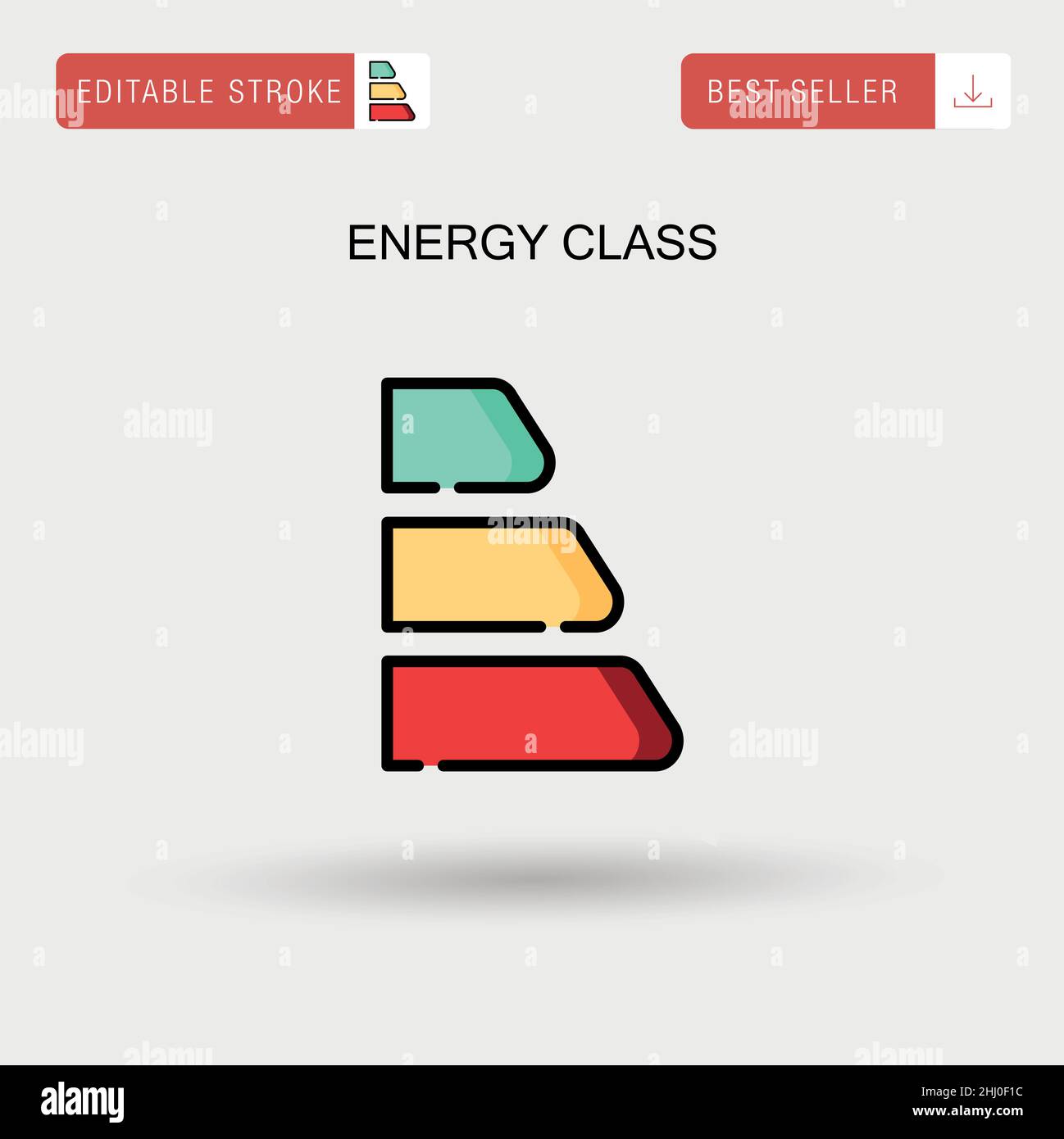 Diagramma di classificazione energetica Immagini Vettoriali Stock - Alamy
