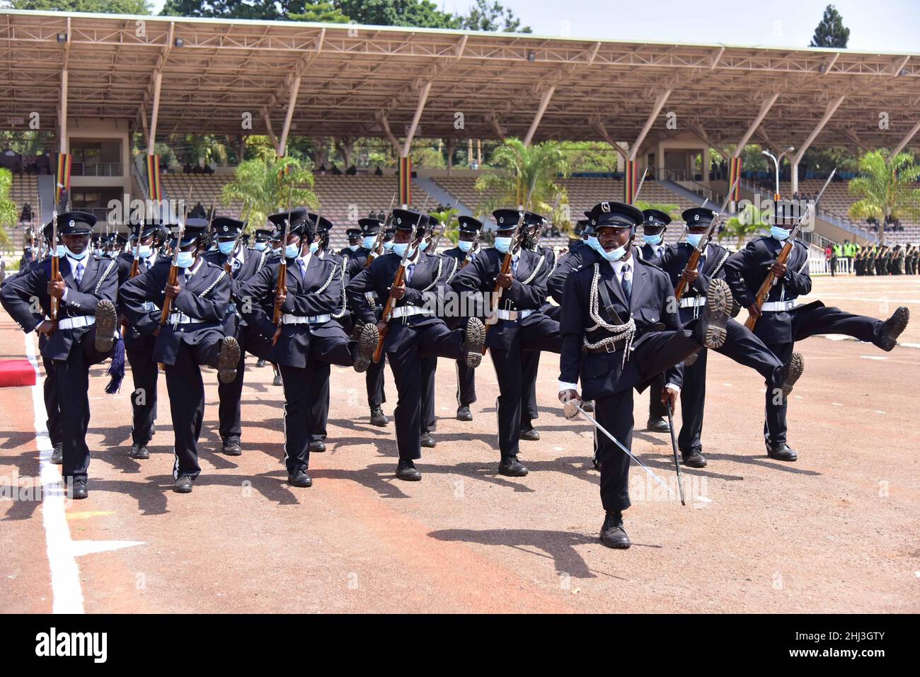 Uganda army parade immagini e fotografie stock ad alta risoluzione - Alamy