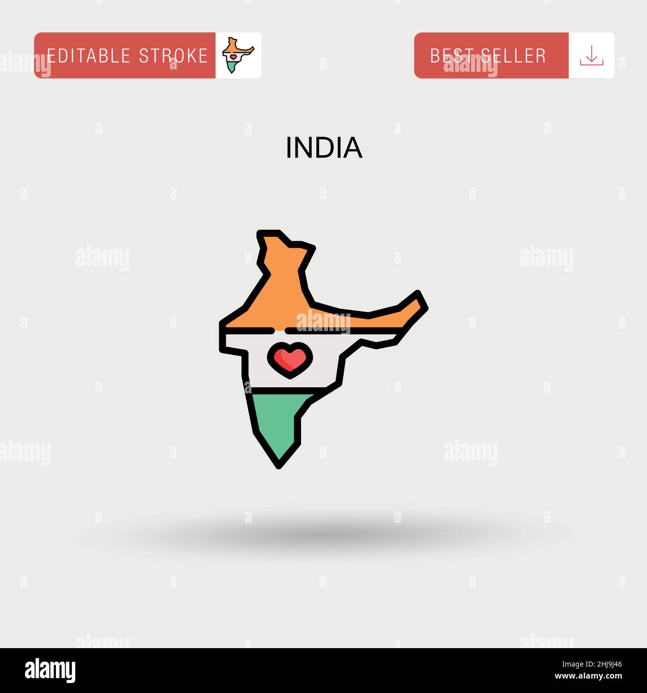 Ancient india map Immagini Vettoriali Stock - Alamy