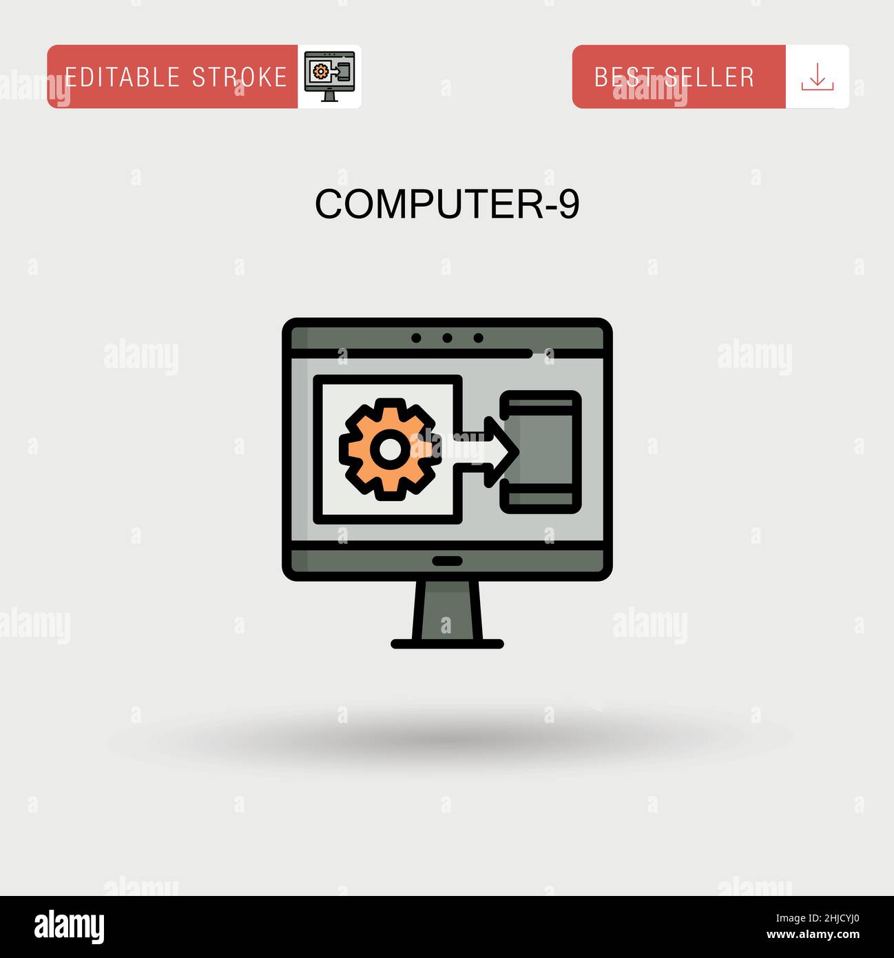 Simbolo grafico computer Immagini Vettoriali Stock - Alamy