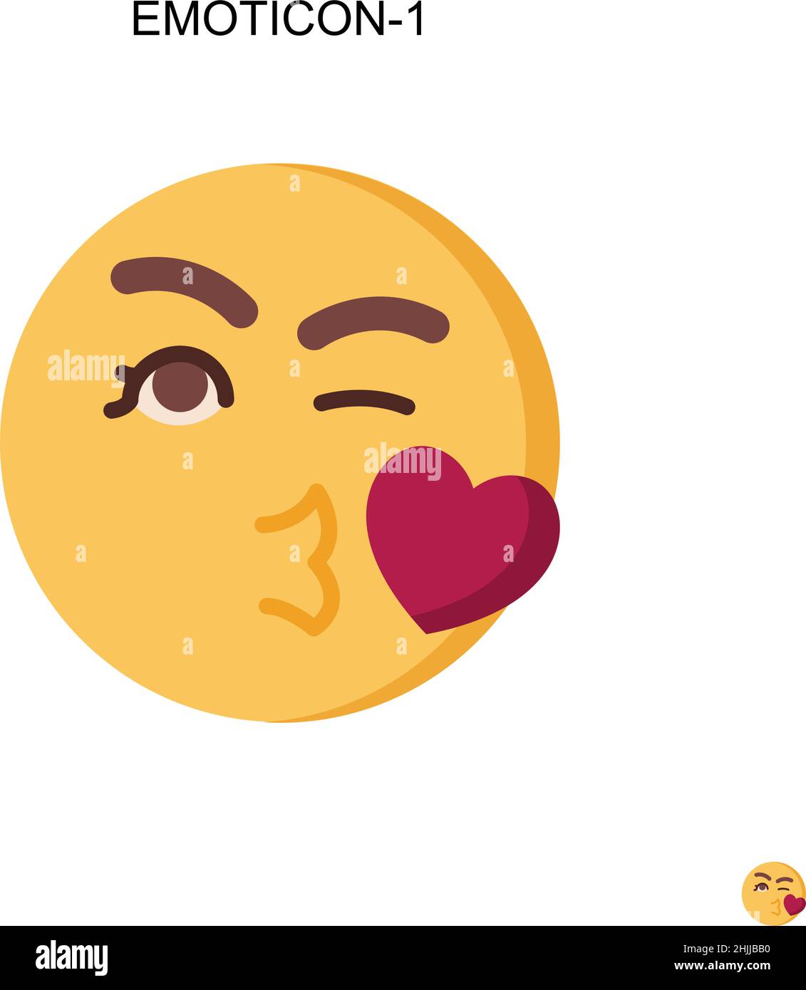 Segno di emoticon Immagini Vettoriali Stock - Alamy