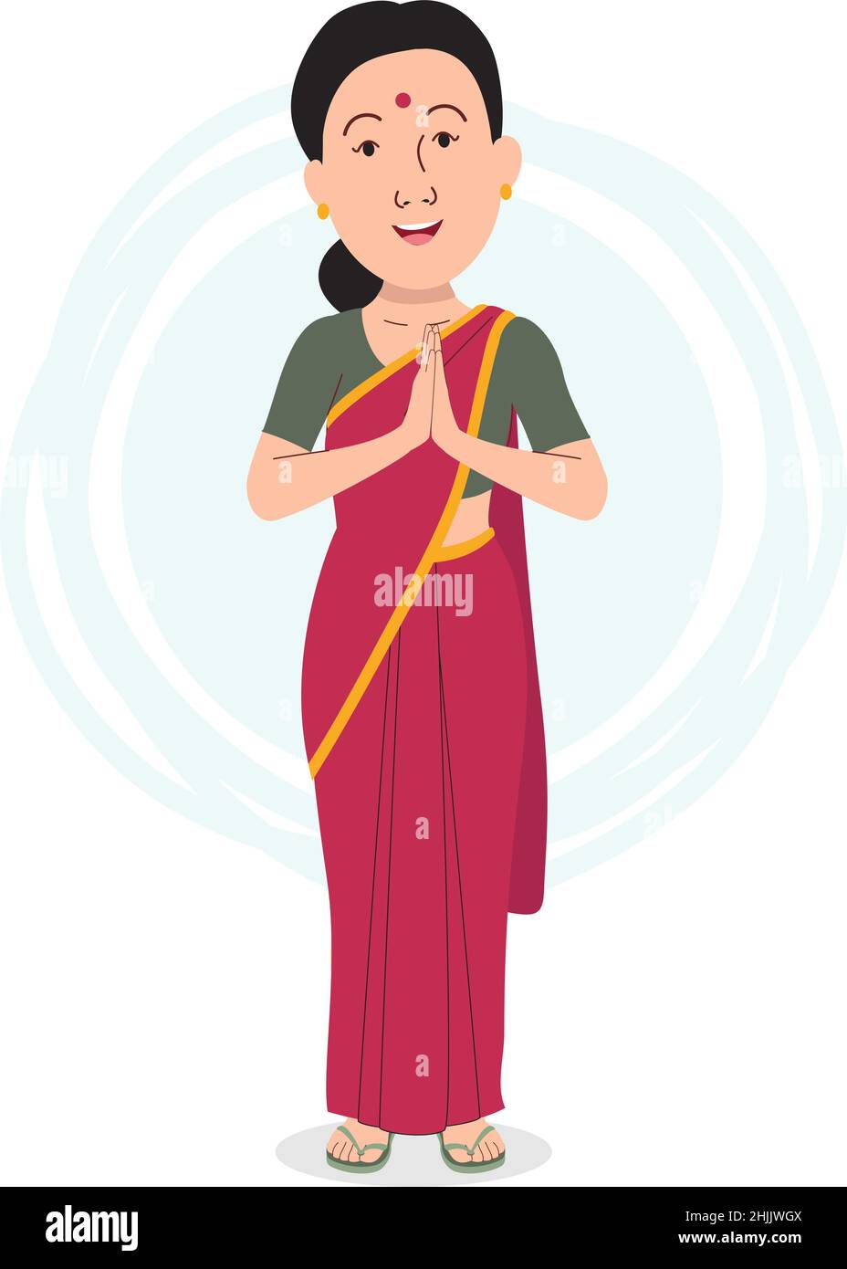 Mani piegate Immagini Vettoriali Stock - Alamy