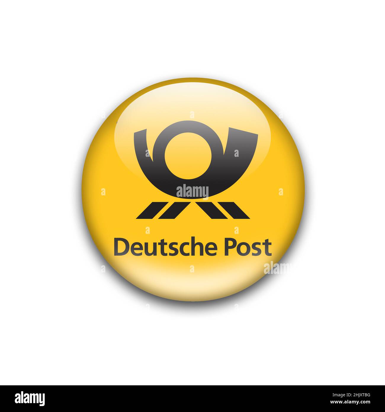 Deutsche post logo immagini e fotografie stock ad alta risoluzione - Alamy