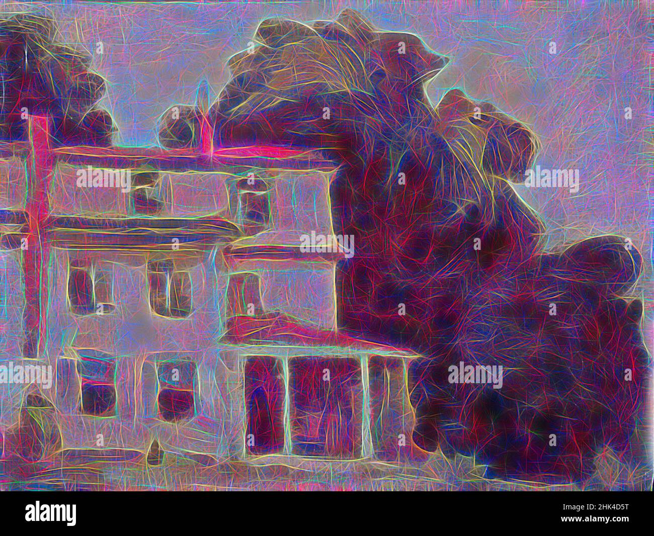 Ispirato da House and Tree, The Artist's House, Thomas Pollock Anshutz ...