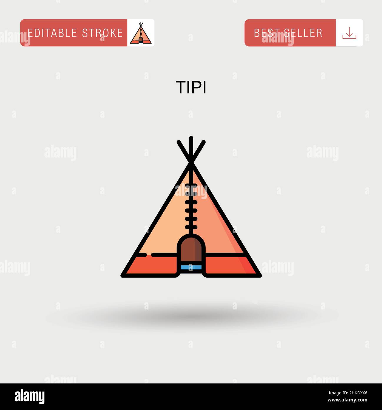 Rifugio glamping Immagini Vettoriali Stock - Alamy