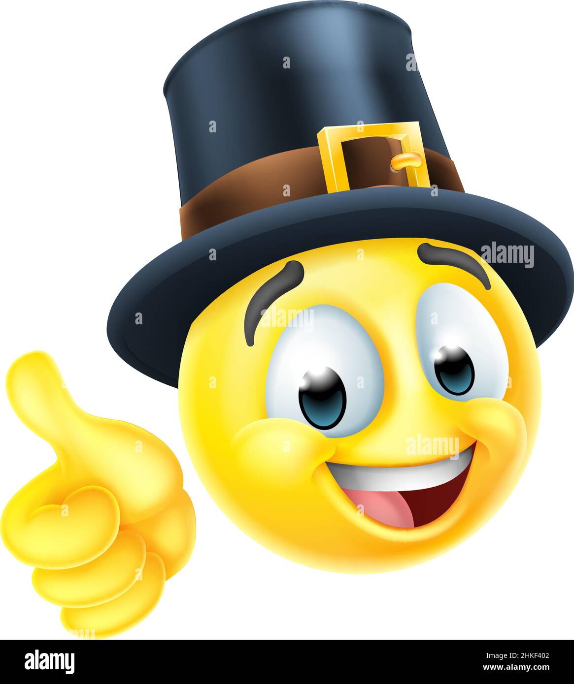Happy emoticon giving thumb up immagini e fotografie stock ad alta ...