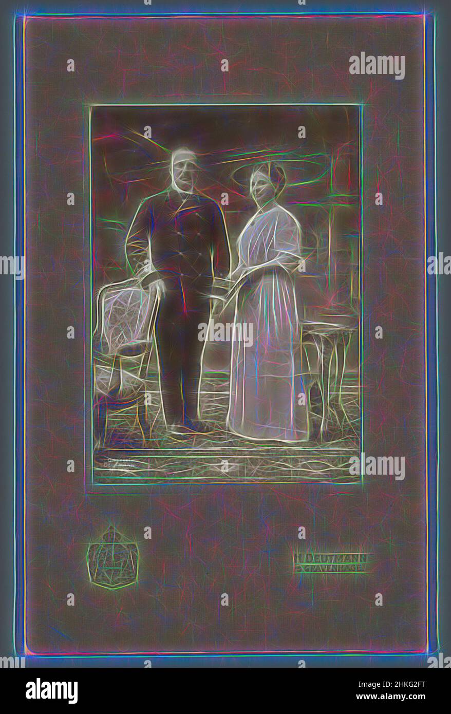 Ispirato dal Ritratto della Regina Wilhelmina e del Principe Enrico ...