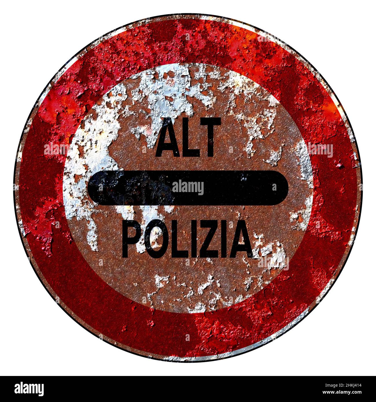Segnali stradali italiani Immagini senza sfondo e Foto Stock ritagliate ...