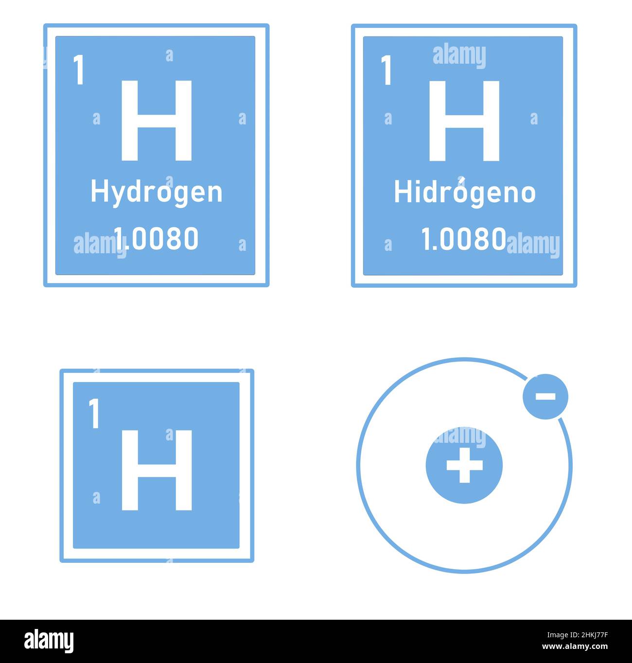 átomo de hidrógeno electrones immagini e fotografie stock ad alta ...