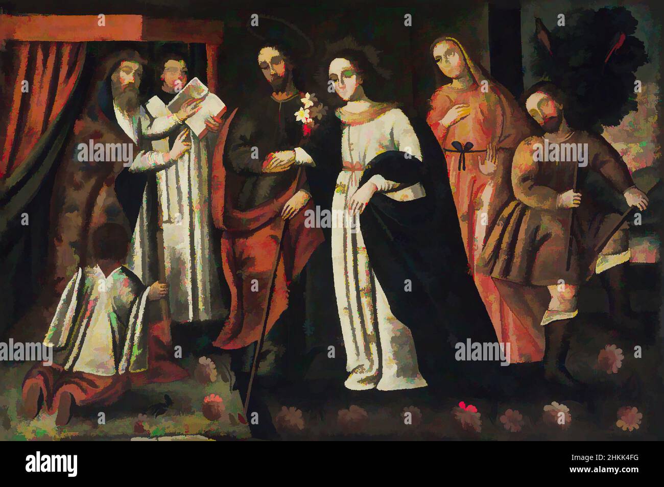 Maria con i gigli immagini e fotografie stock ad alta risoluzione - Alamy