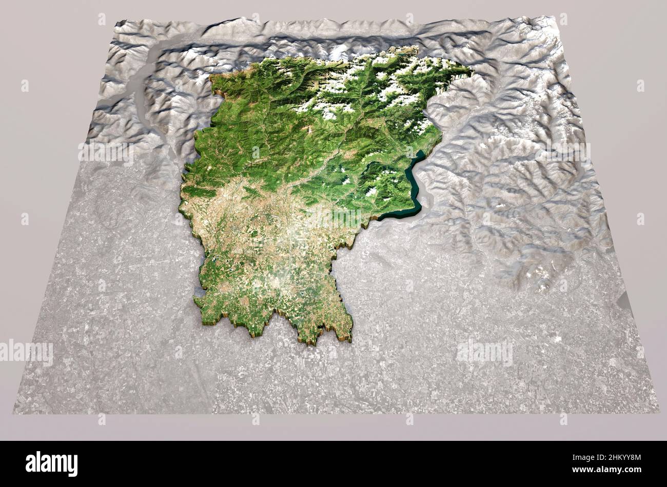 Mappa della provincia di bergamo immagini e fotografie stock ad alta ...
