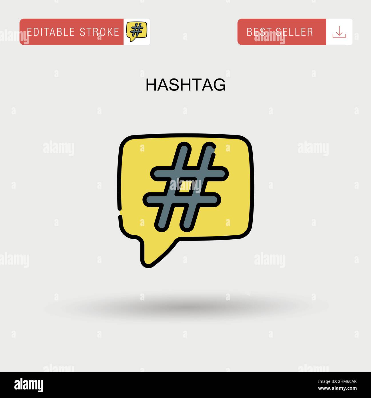 Simbolo dell'hashtag Immagini Vettoriali Stock - Alamy