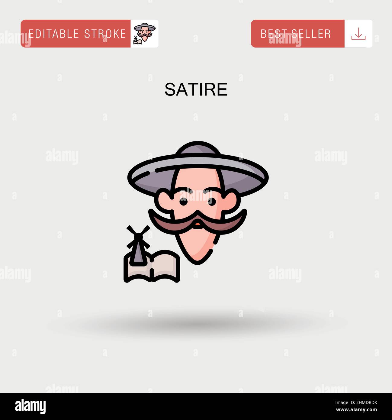 Disegno satirico Immagini Vettoriali Stock - Alamy