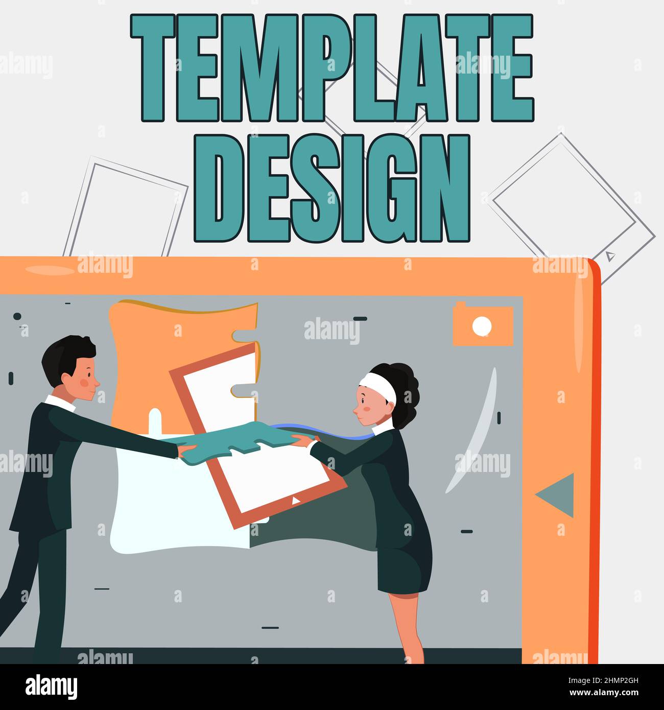 Ispirazione che mostra il design del modello di segno. Foto concettuale ...