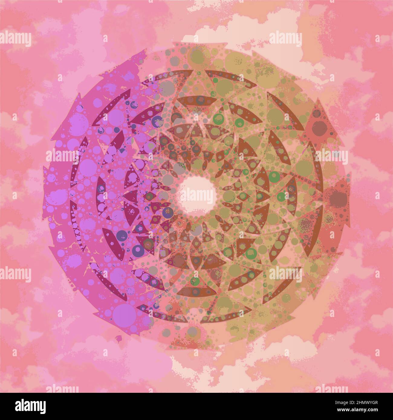 Disegno di pastelli Immagini Vettoriali Stock - Alamy