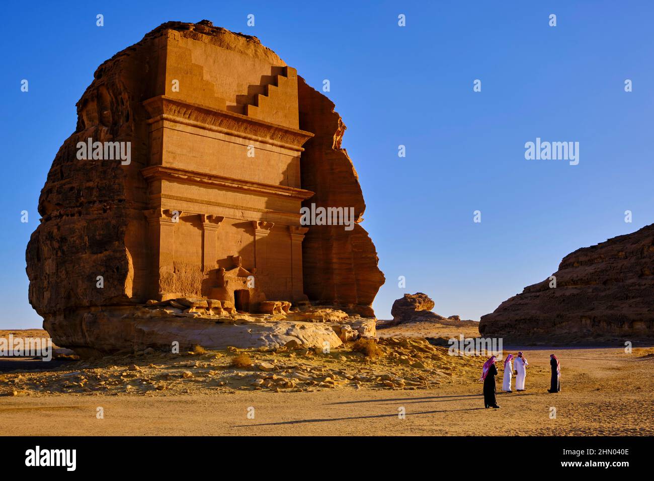 Arabia Saudita, Regione al Madinah, AlUla o al Ula, Tomba Nabatea in ...