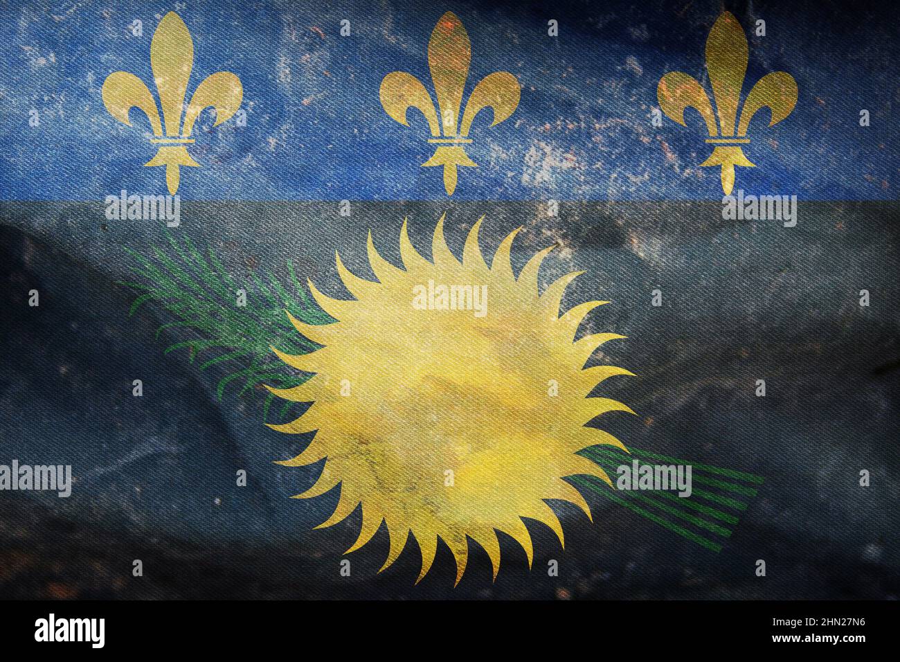 Guadeloupe official flag immagini e fotografie stock ad alta ...