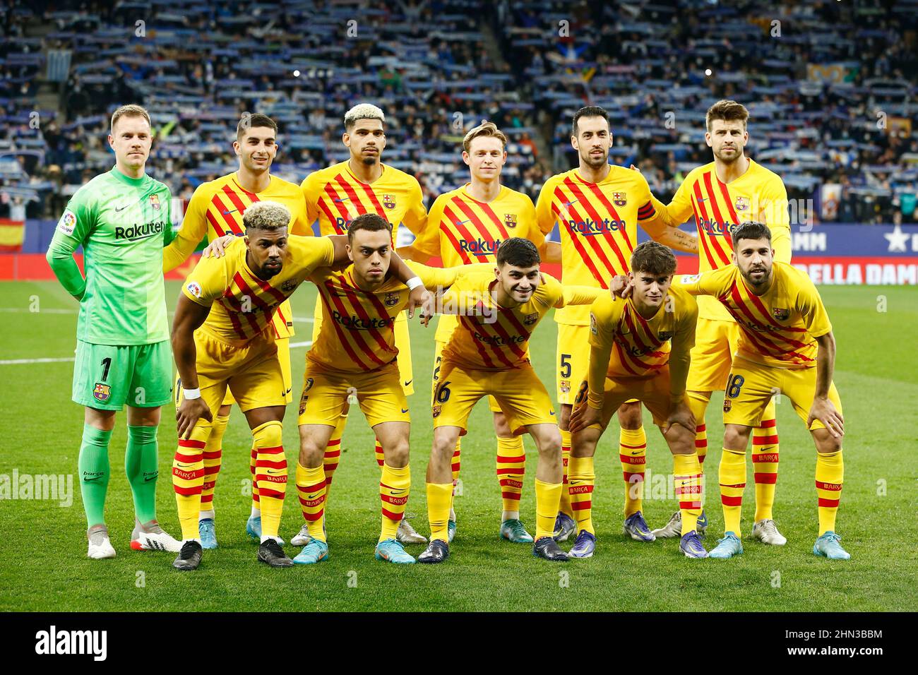 Barcelona team group line up 2022 immagini e fotografie stock ad alta ...