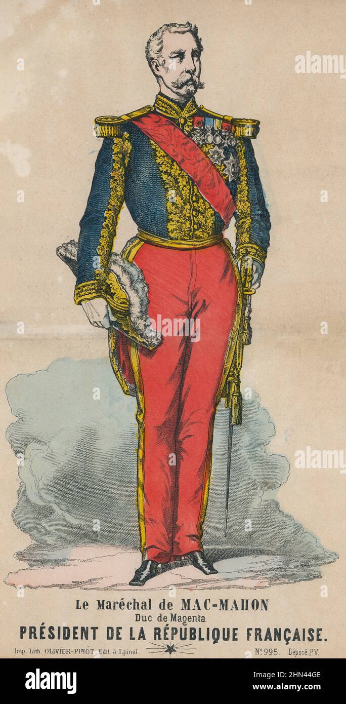 Marie edme patrice maurice de mac mahon immagini e fotografie stock ad ...