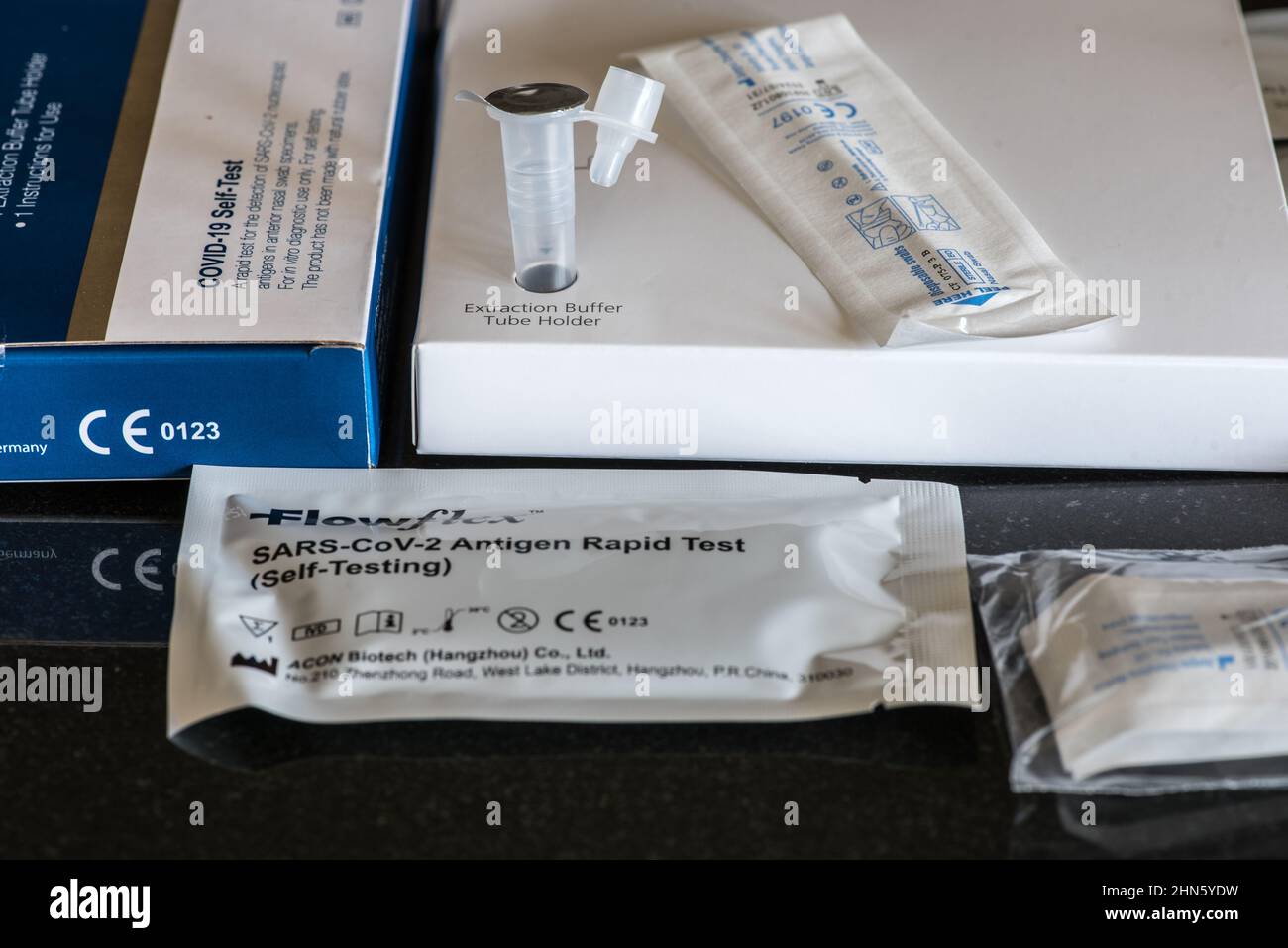 Kit per test dell'antigene SARS-Cov-2 per un test rapido del flusso ...