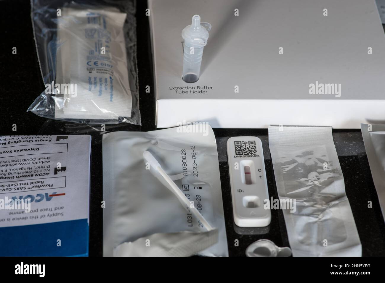 Kit per test dell'antigene SARS-Cov-2 per un test rapido del flusso ...