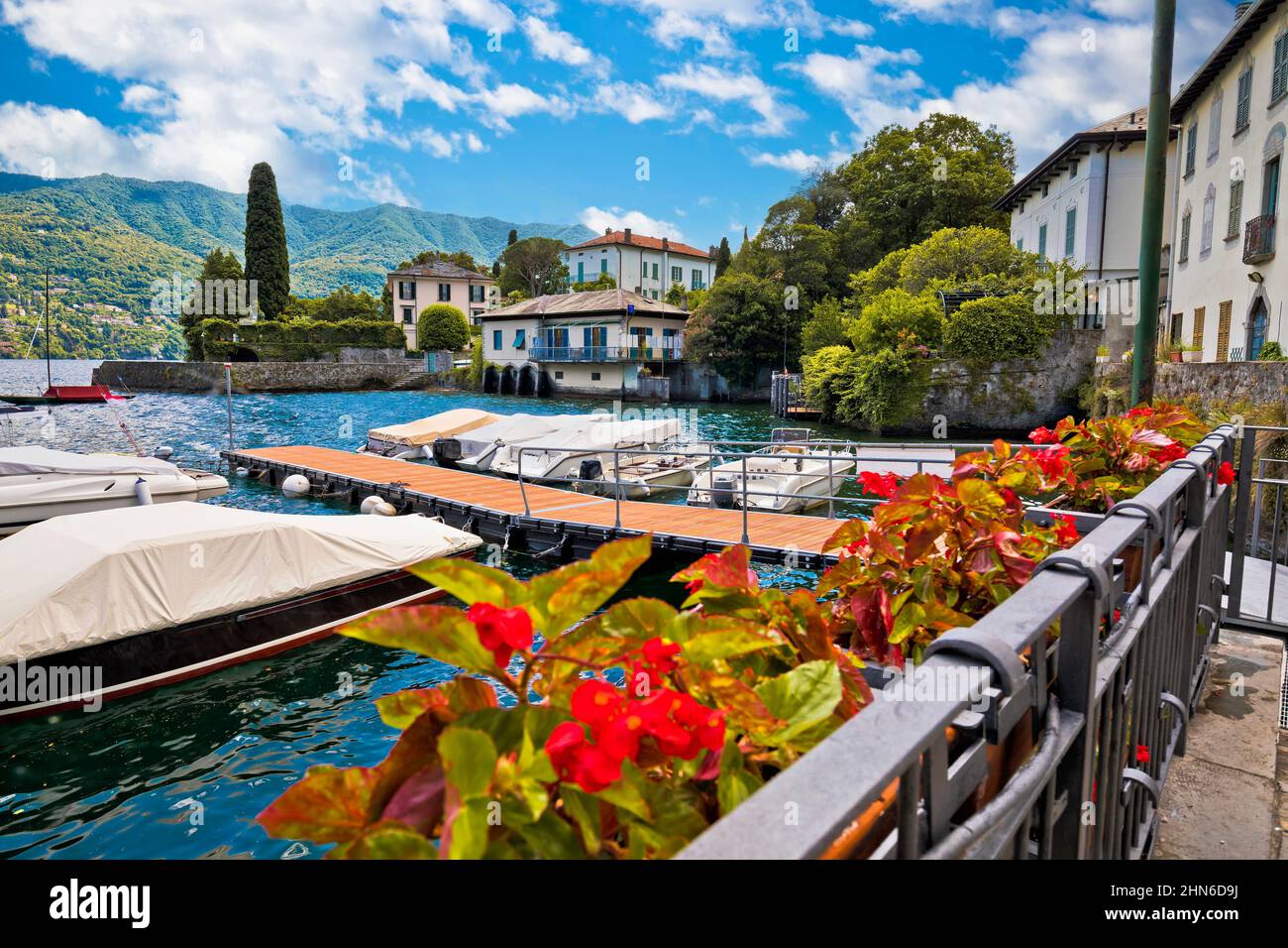 Oleandra villa laglio como lake immagini e fotografie stock ad alta ...