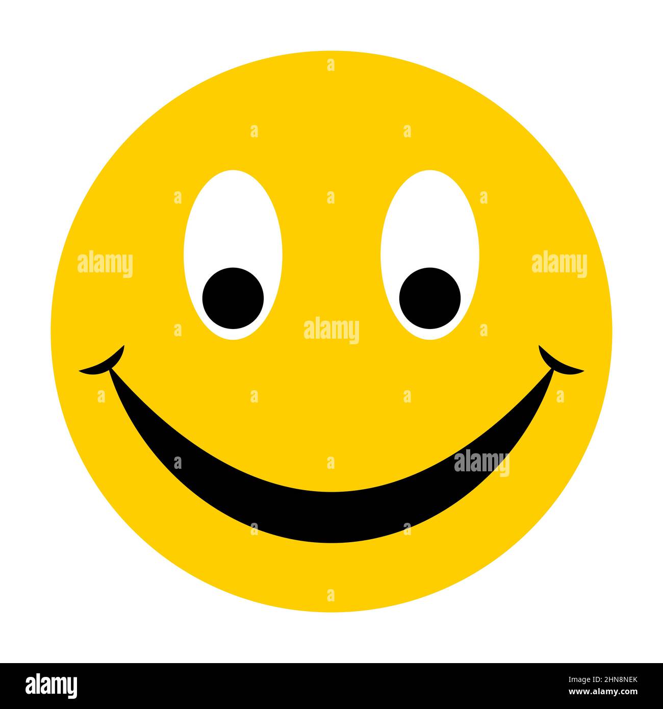 Smiley face emoji Immagini Vettoriali Stock - Alamy