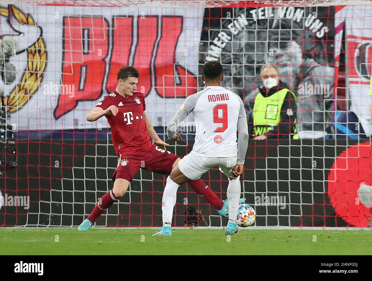 Primo: Fuvuball: Calcio: 02/16/2022 Champions League, stagione 2021/2022 fase KO, 1/8 finale ...