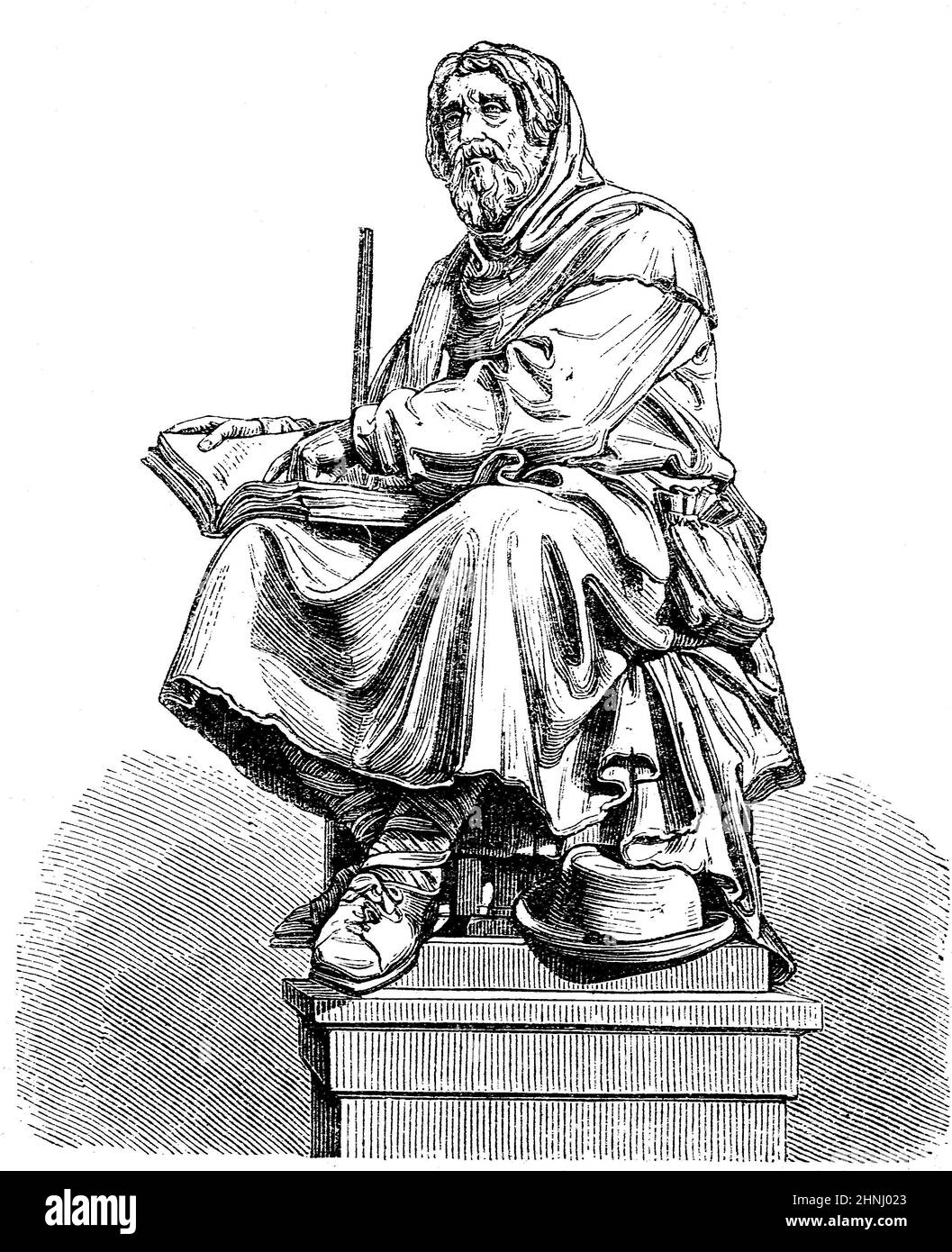 Petrus Valdes oder Walde, auch Waldus, Valdesius, Valdus, Peter Waldo ...