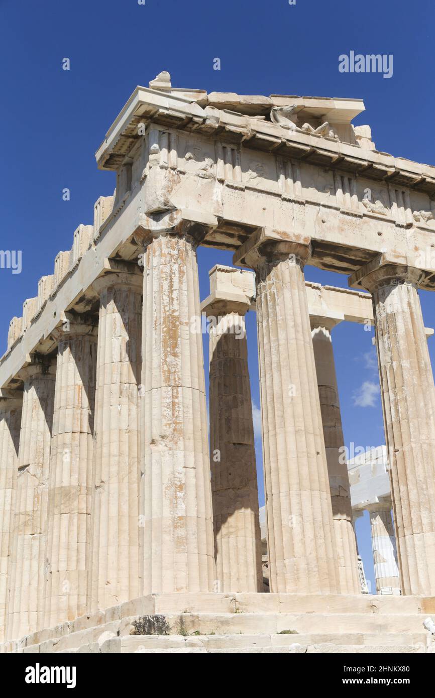 Partenone sull'acropoli al tramonto immagini e fotografie stock ad alta ...