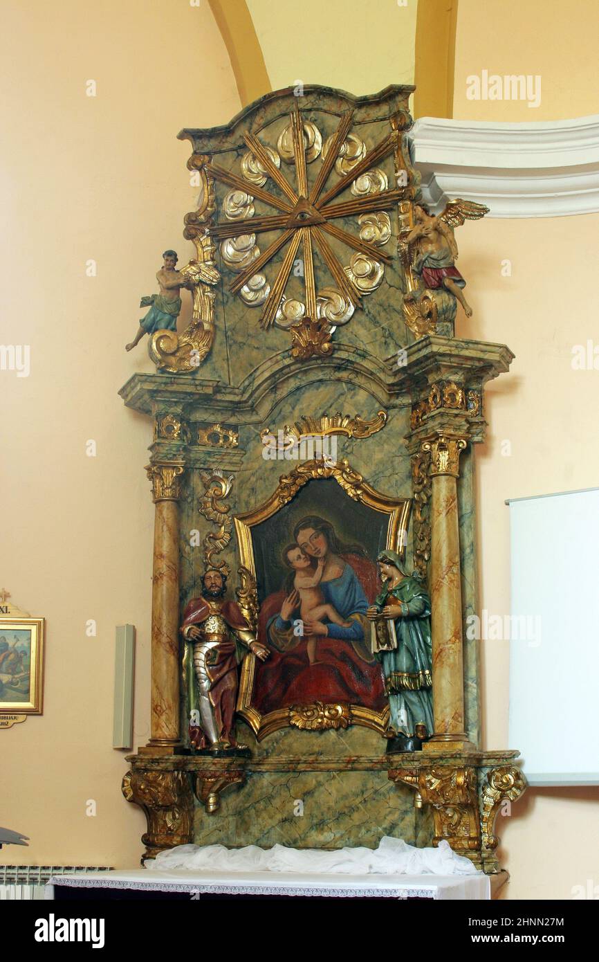 Giovanni apostolo e vergine maria immagini e fotografie stock ad alta ...