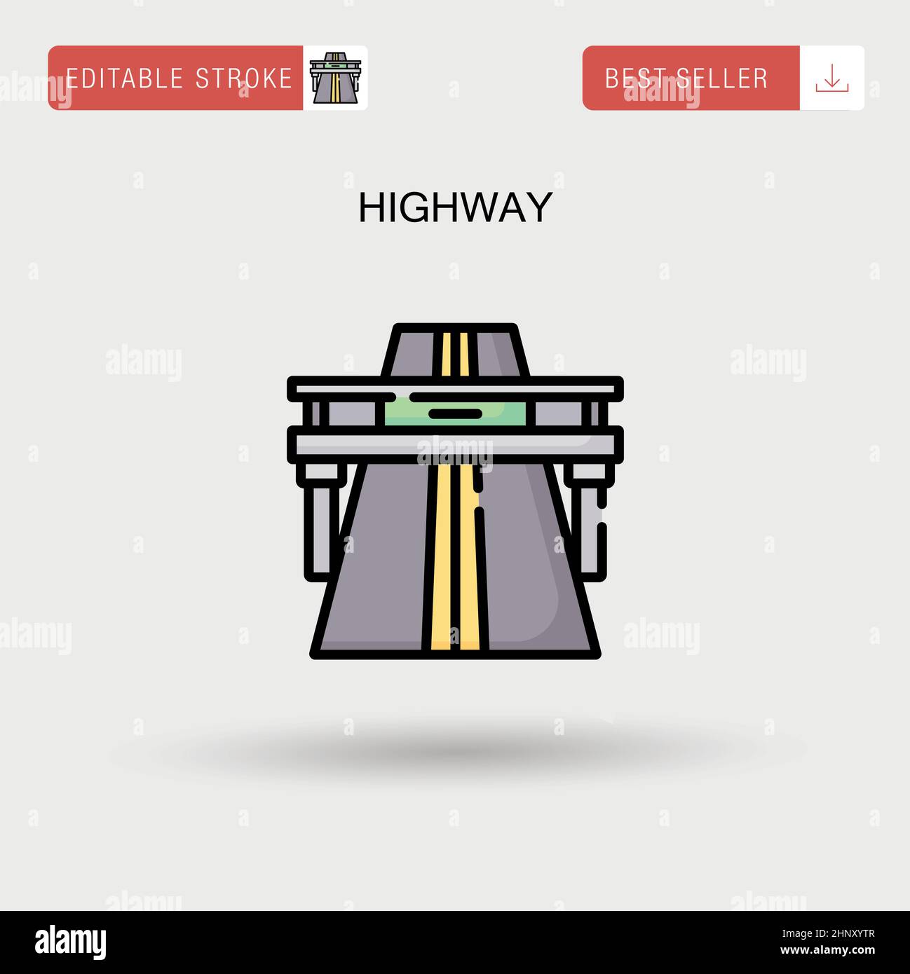 Tecnologia autostradale Immagini Vettoriali Stock - Alamy