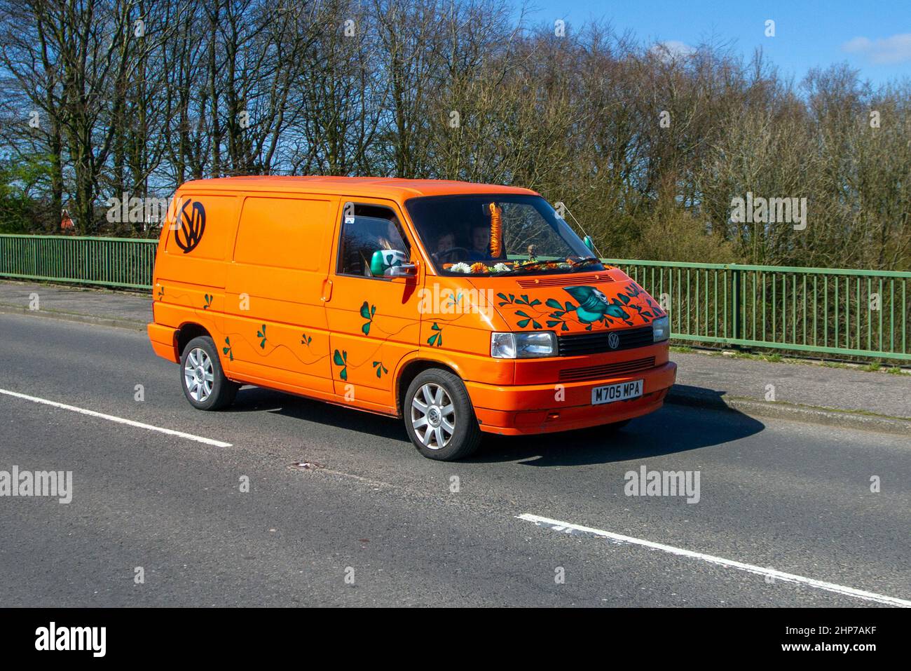 1995 90s n90 Orange VW Volkswagen Transporter 800kg VN 1,9; Volkswagen ...