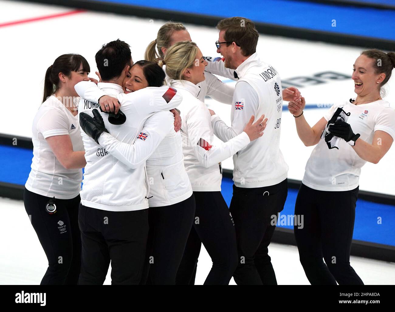 Allenatore britannico David Murdoch, Eve Muirhead, Vicky Wright ...