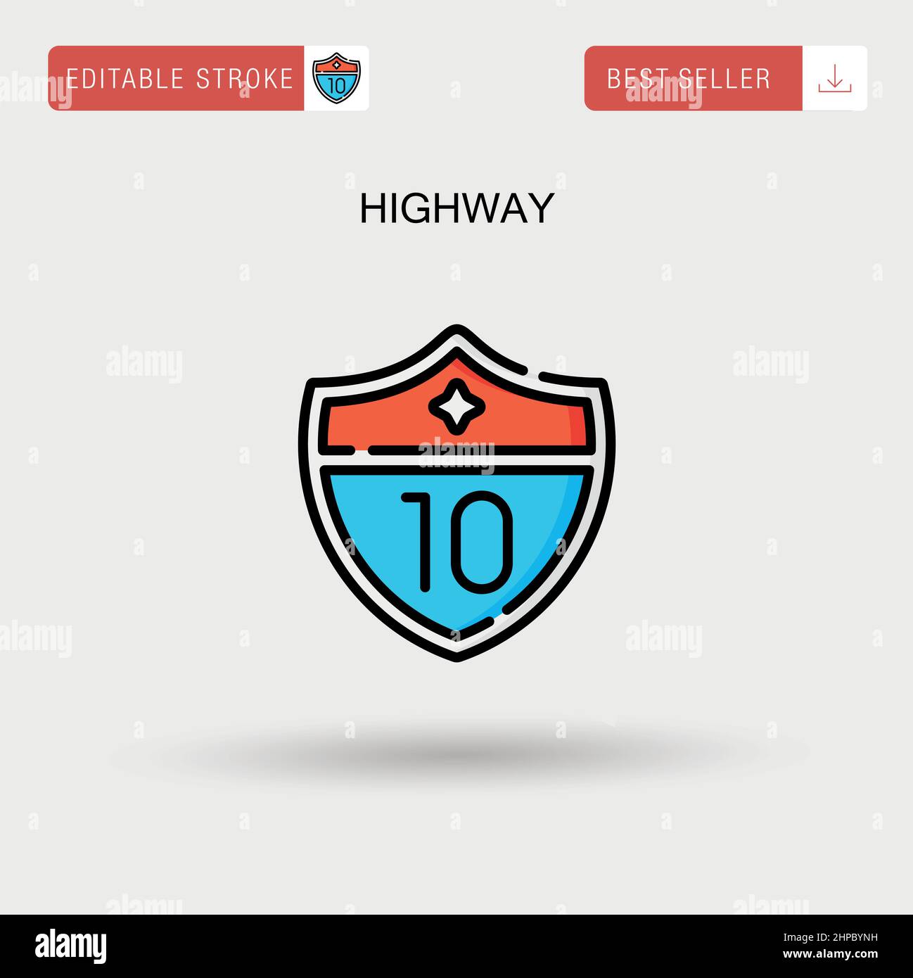 Autostrada di viaggio Immagini Vettoriali Stock - Alamy