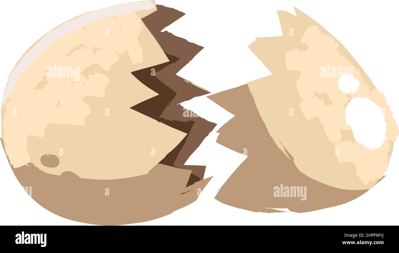 uovo di dinosauro rotto Immagine e Vettoriale - Alamy