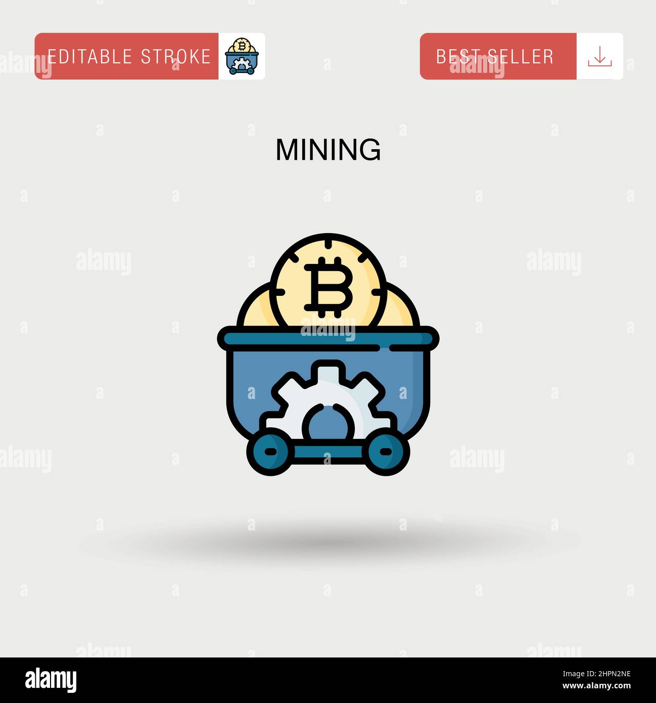 Estrazione industriale Immagini Vettoriali Stock - Alamy