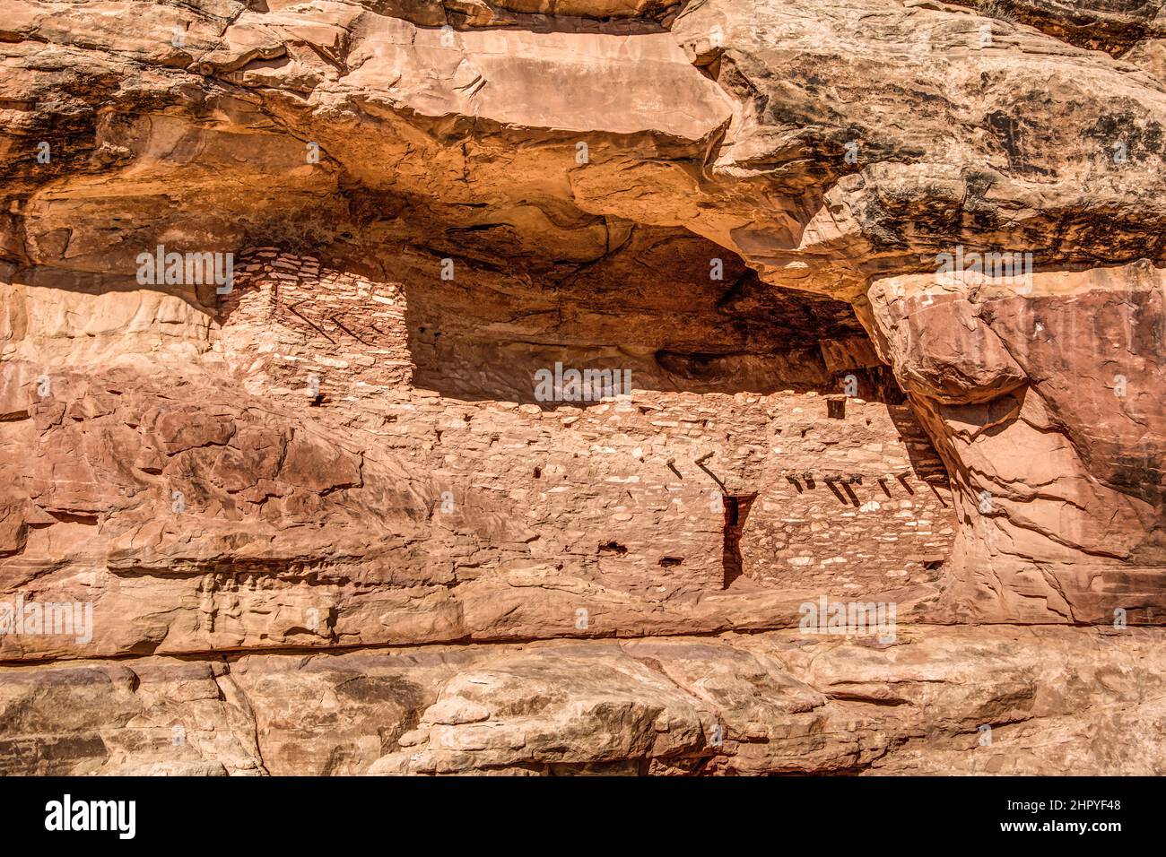 Il Beef Basin Wash Ruin è un'antica scogliera di Puebloan che dimora ...