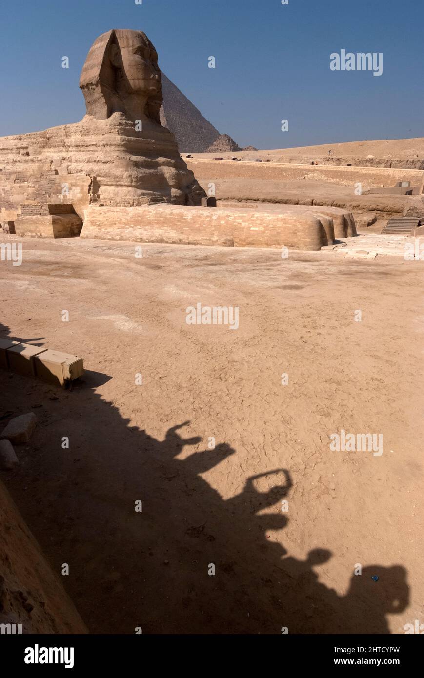 Sfinge, Giza, Egitto, 2007. La Sfinge di Giza, che rappresenta una ...