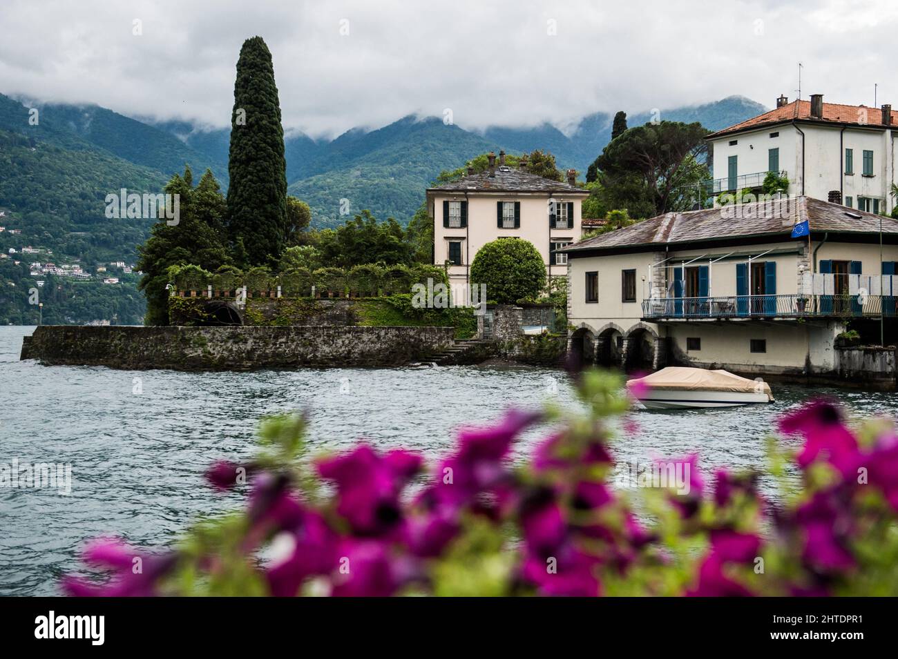 Oleandra villa laglio como lake immagini e fotografie stock ad alta ...