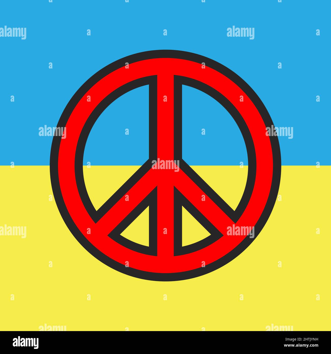 Simbolo di conflitto tra Immagini Vettoriali Stock - Alamy