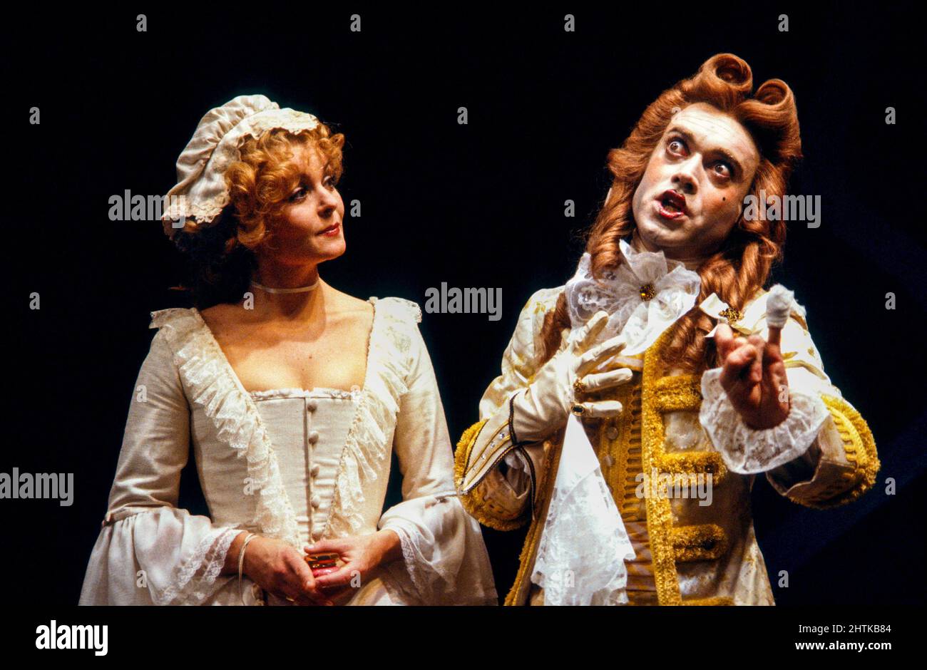 Isla Blair (Miss Biddy), Nickolas Grace (Frible) IN MISS IN HER TEENS ...