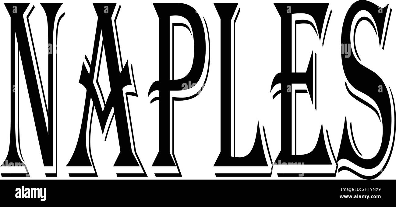 Simbolo di napoli Immagini Vettoriali Stock - Alamy