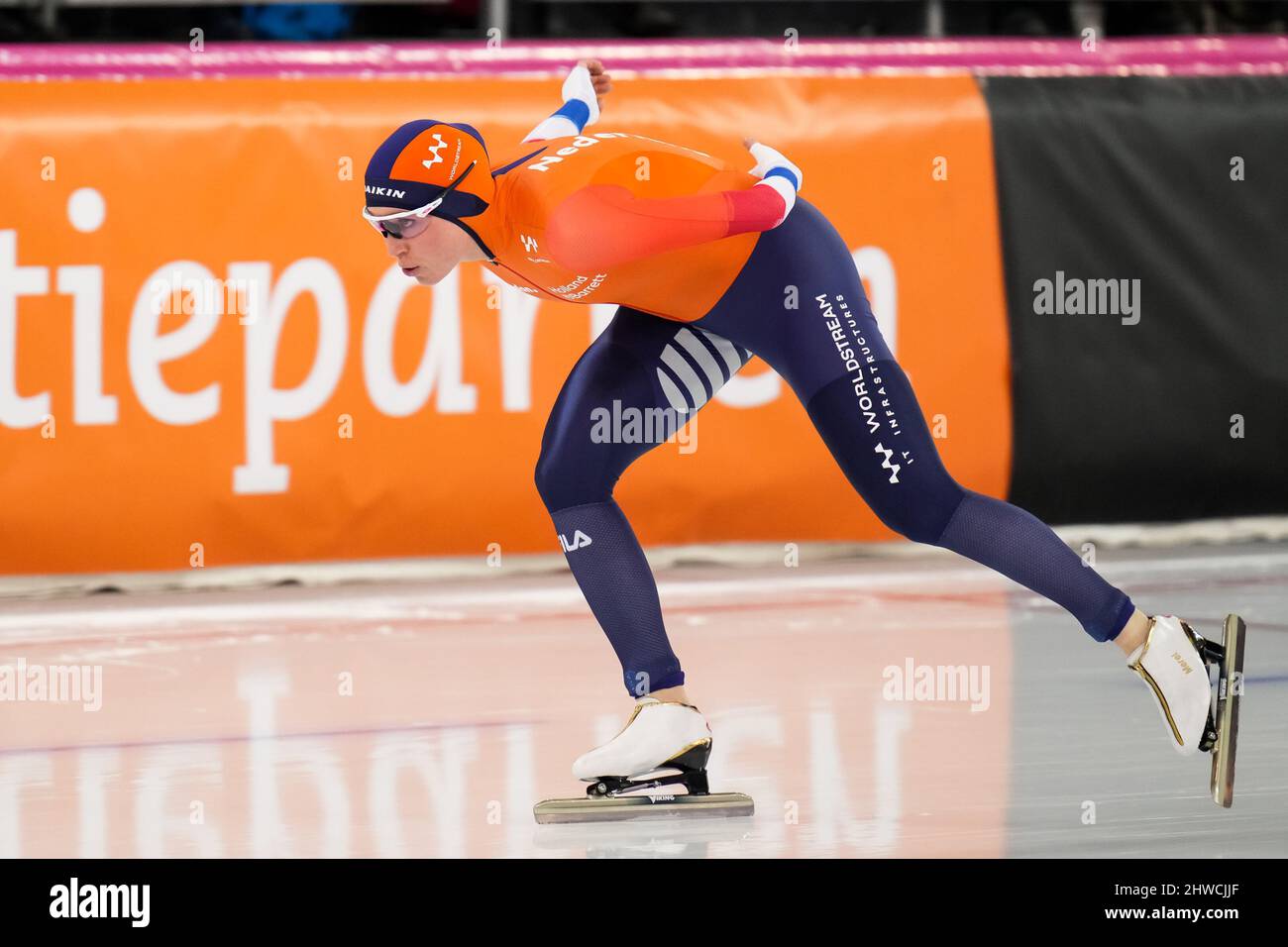 HAMAR, NORVEGIA - MARZO 5: Merel Conijn dei Paesi Bassi che gareggia ...