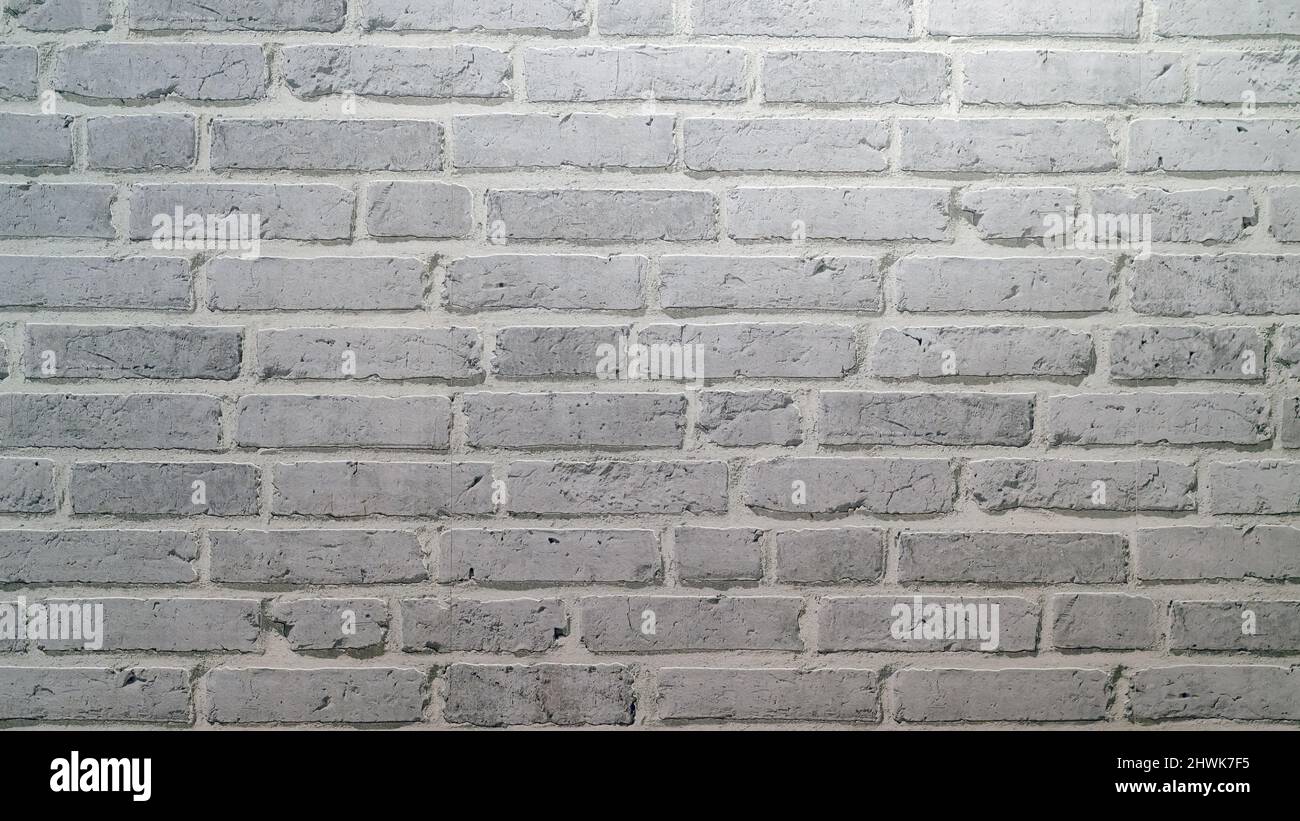 Sfondo di texture muro di mattoni bianchi fatto da carta modello. Muro ...